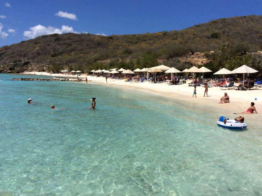 Curaçao praia Daaibooi Baai sentido Casa Abao, como chegar